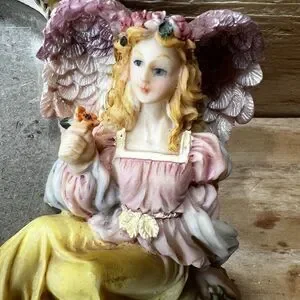 Unbranded | Accents | Vintage Ornate 3d Angel Resin Picture Frame 4 ...